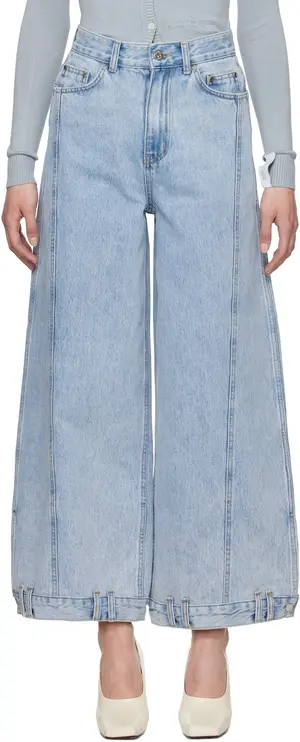 Rokh Rokh Palindrome Jeans - Ct 1703washedlblue