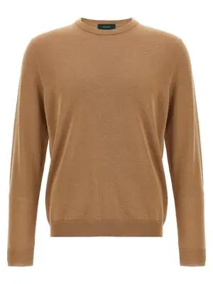 ZANONE Cotton Sweater - Beige