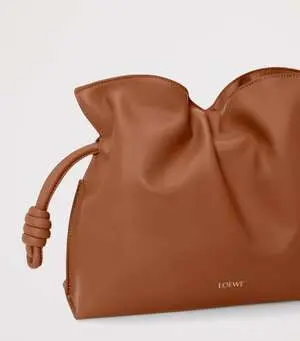 Loewe Medium Leather Flamenco Clutch