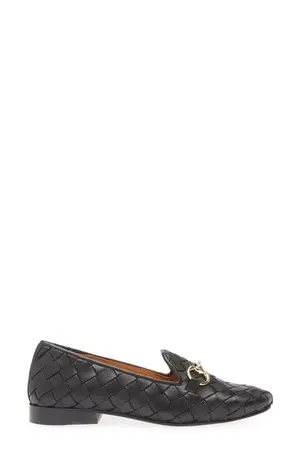 Robert Zur Letti Bit Woven Loafer - Black