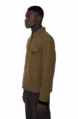 QUARTZ CO. Nathan | Overshirt - Dark Sand