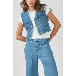 LOLA JEANS Carter Cropped Vest