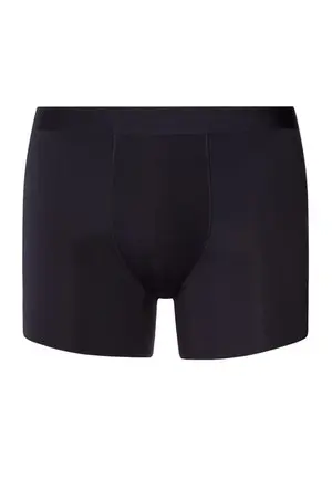 Hanro Clean Cut Tencel Boxer Brief - Black
