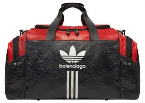 Balenciaga X Adidas Gym Bag - Black/red | Editorialist