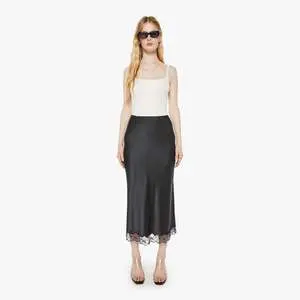 Sablyn Scallop Trim Bias Maxi Skirt