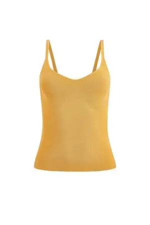 MARIE OLIVER Heather Tank - Oak