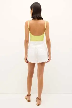 MARIE OLIVER Heather Tank - Lemonade