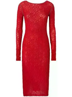 Pinko Lace Midi Dress