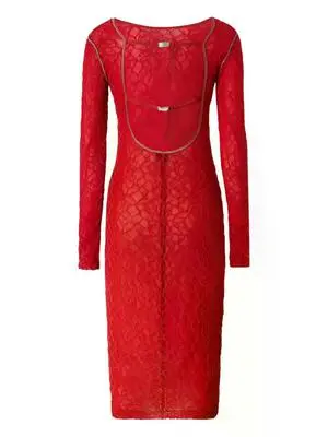 Pinko Lace Midi Dress