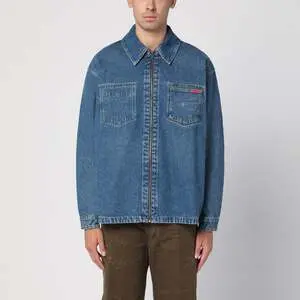 Martine Rose Reversible Denim Zip Jacket
