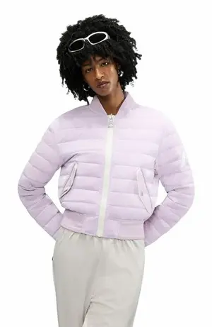 ALPENHAUS Cluza Reversible Quilted Bomber Jacket - Orchid Ice