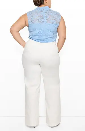 AS By DF As B Y Df Casablanca Straight Leg Trousers