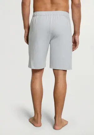 Hanro Night & Day Cotton Bermuda Shorts - Skyline Gray