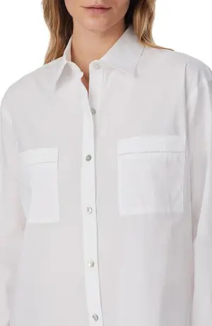 Eileen West Cotton Lawn Sleep Shirt - White