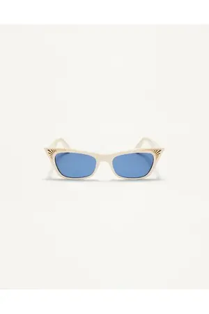 Valentino Garavani Cat-eye Acetate Frame Sunglasses - Blue