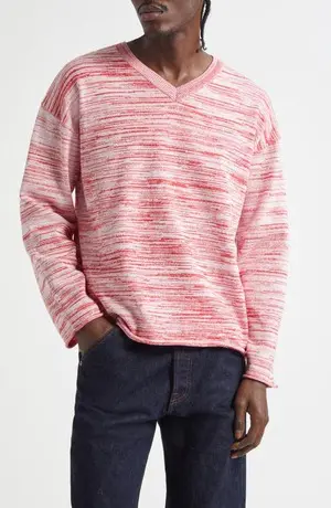 Waste Yarn Project Crewneck Knitwear For Men