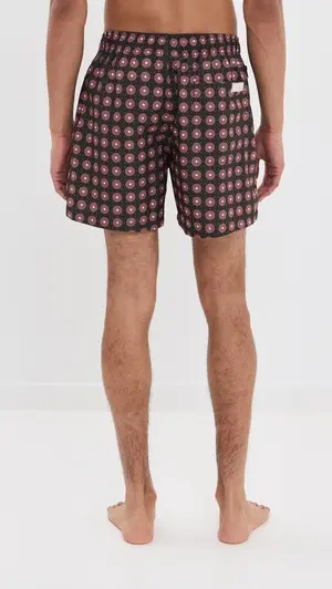 Oas Coffee Lumo Print Swim Shorts - Multi