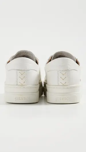 Soludos Ibiza Leather Platform Sneakers