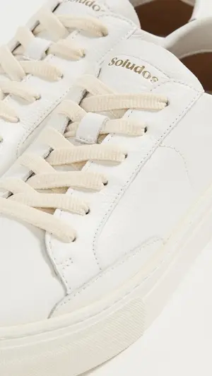 Soludos Ibiza Leather Platform Sneakers