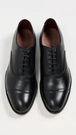 Allen Edmonds Park Avenue Leather Lace Ups - Black