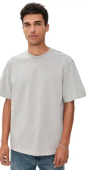 AGOLDE Asha Mock Neck Tee - Reflect