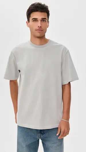 AGOLDE Asha Mock Neck Tee - Reflect
