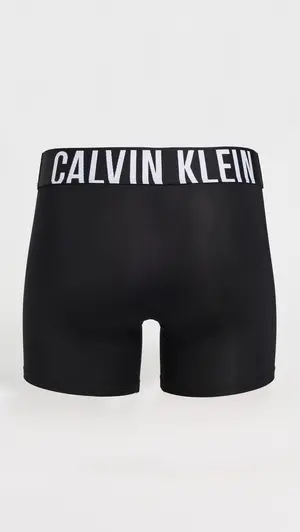 Calvin Klein Intense Power Micro Boxer Briefs 3 Pack - Black