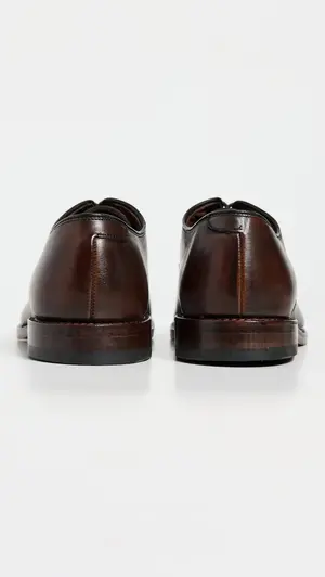 Allen Edmonds Park Avenue Leather Lace Ups - Chili