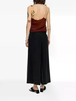 Bimba Y Lola Belted Cropped Trousers