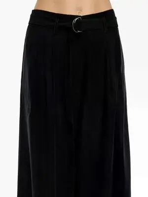 Bimba Y Lola Belted Cropped Trousers