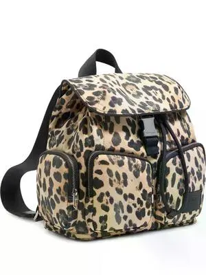 Bimba Y Lola Leopard-print Backpack