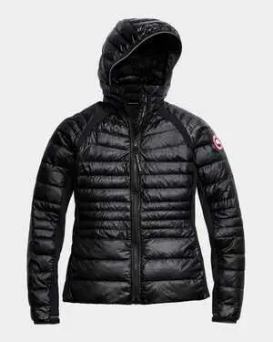 Canada Goose Canada Goose Hybridge Lite Tech Down Hooded Jacket - Black