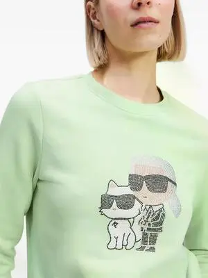 Karl Lagerfeld Ikon Karl & Choupette Sweatshirt