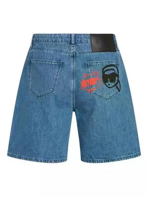Karl Lagerfeld Ikon Denim Shorts
