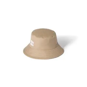 Miu Miu Bucket Hat - Khaki/white