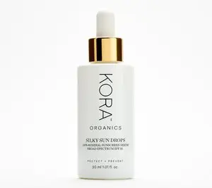 KORA ORGANICS Silky Sun Drops 100% Mineral Sunscreen Serum - One-color