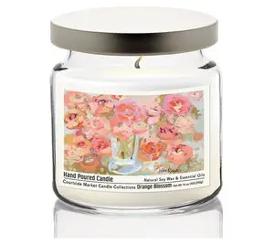 COURTSIDE MARKET Bountiful Balloons Candle Glas S Jar 16 Oz - One-color