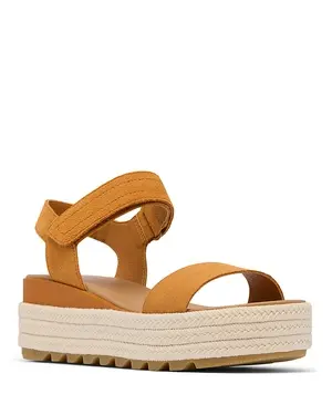 Sorel Cameron Flatform Sandals - Canyon Gold/gum