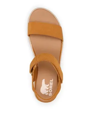 Sorel Cameron Flatform Sandals - Canyon Gold/gum