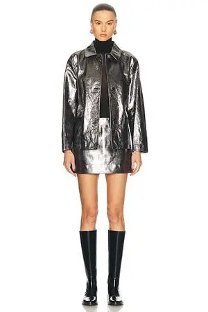 Renggli Sheer Jersey Turtleneck
