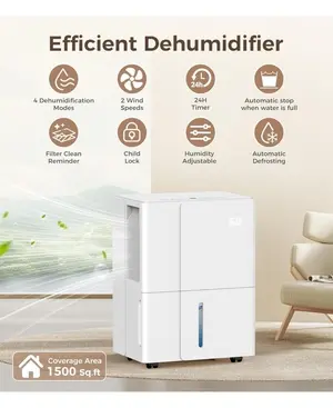COWSAR 2500sq.ft Multifunctional Dehumidifier