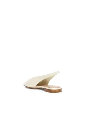 Bottega Veneta Slingback Flat - Sea Salt