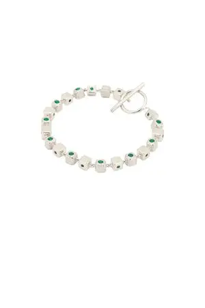 MAPLE Romi's Bracelet - Silver 925 & Emerald