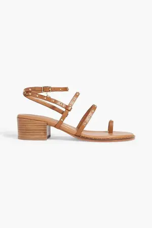 Maje Studded Leather Sandals