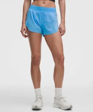 Lululemon Fast And Free High-rise Split Short 3 - Ocean Wave