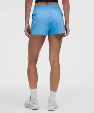 Lululemon Fast And Free High-rise Split Short 3 - Ocean Wave