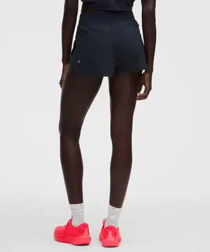 Lululemon Fast And Free High-rise Split Short 3 - True Navy