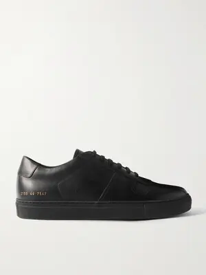 COMMON PROJECTS Bball Leather Sneakers - Black