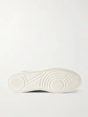 Berluti Playtime Scritto Venezia Leather Slip-on Sneakers
