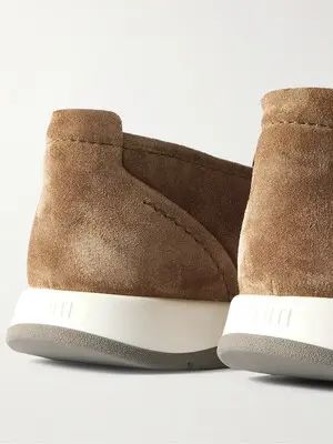 Berluti Echappée Suede Loafers